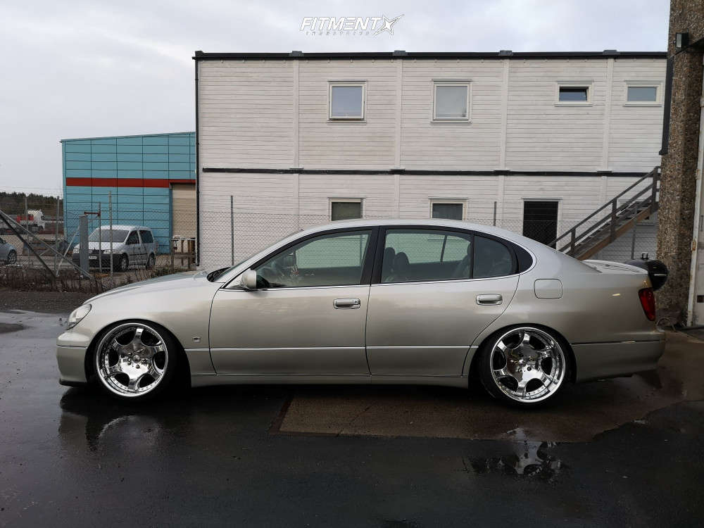 2002 Lexus GS300 Base with 19x10 Weds Bazreia and Atrezzo 215x35 on ...