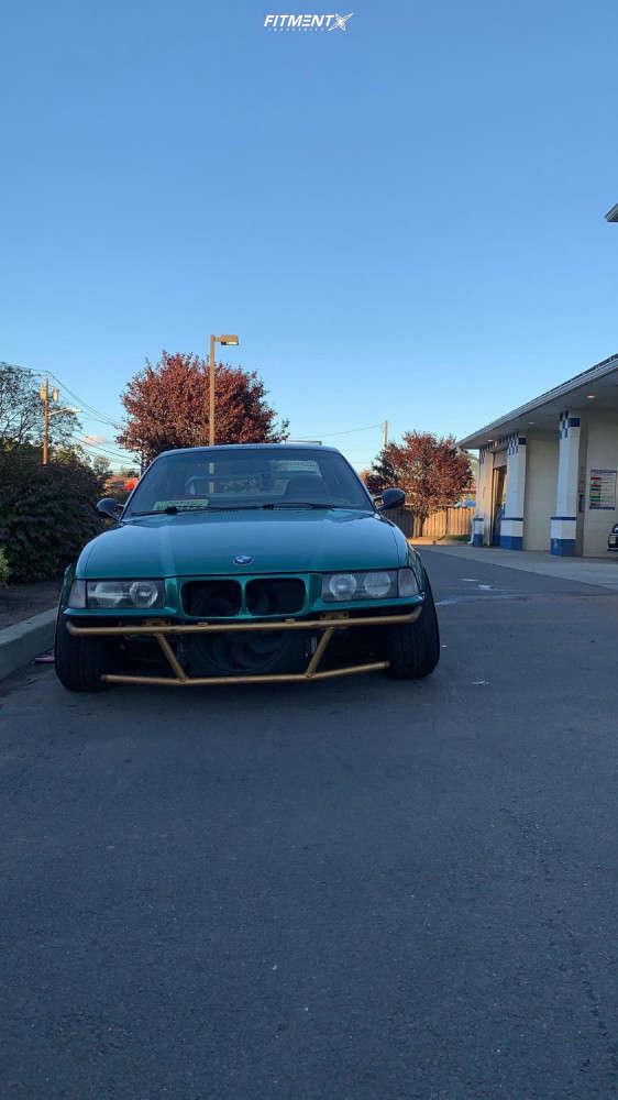 1995 BMW 325is Base with 18x9.5 ESR Sr01 and Leao 225x35 on Coilovers ...