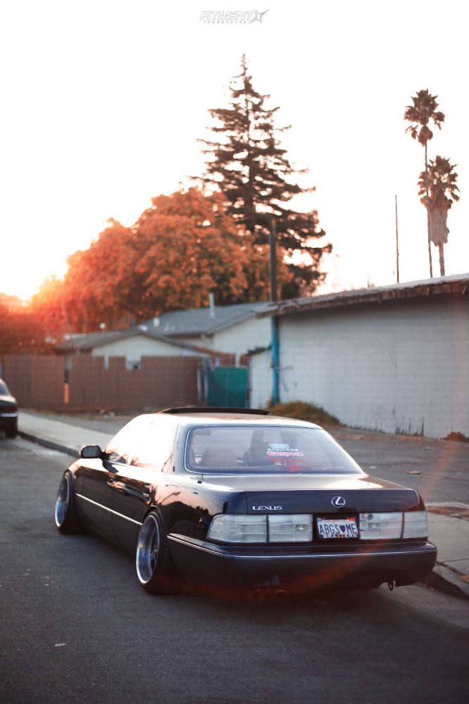 1992 Lexus LS400 Base with 18x9 Work Equip E05 and Nankang 225x40 on ...