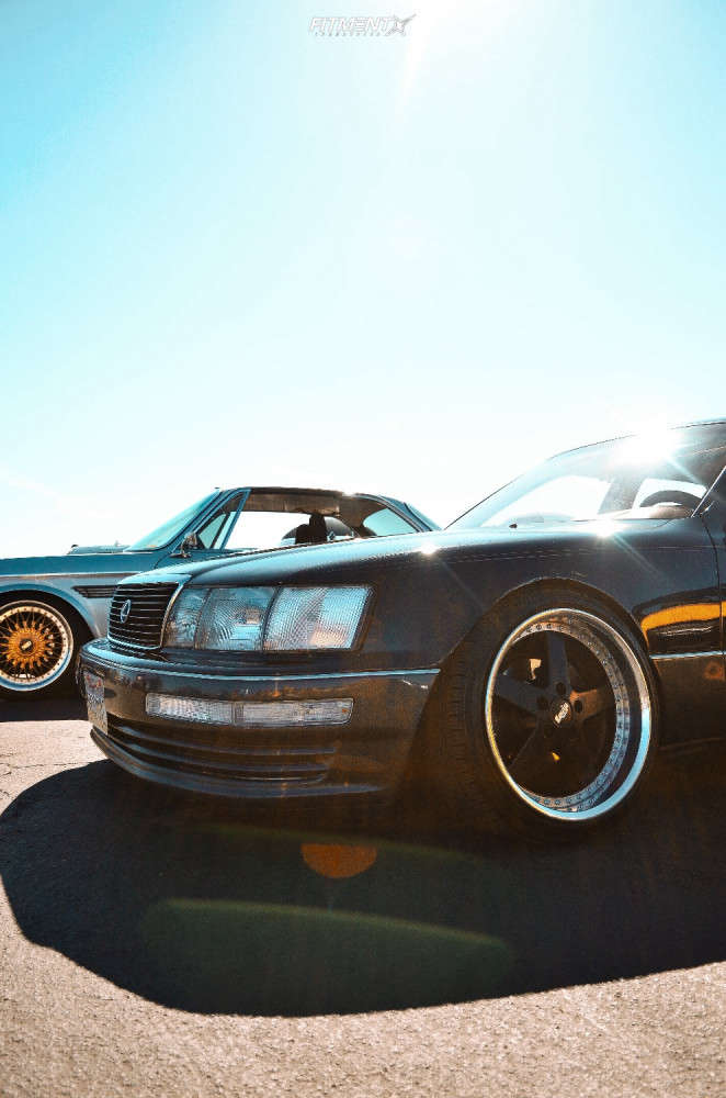1992 Lexus LS400 Base with 18x9 Work Equip E05 and Nankang 225x40 on ...
