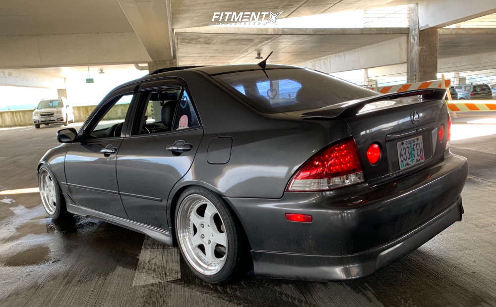 2001 Lexus IS300 Base with 18x8.5 ESR Sr06 and Federal 225x40 on ...
