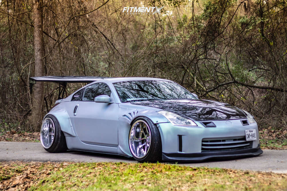 2007 Nissan 350Z Grand Touring with 19x14 Weds Lxz and Nitto 305x30 on ...
