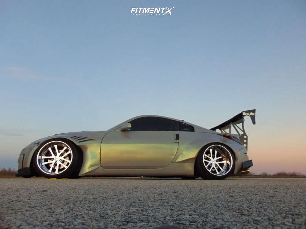 2007 Nissan 350Z Grand Touring with 19x14 Weds Lxz and Nitto 305x30 on ...