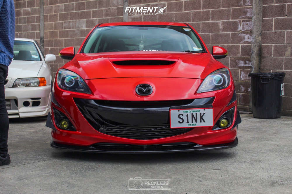 2009 Mazda MazdaSpeed3 Base with 18x8.75 Kudo Tokyo and Bridgestone ...