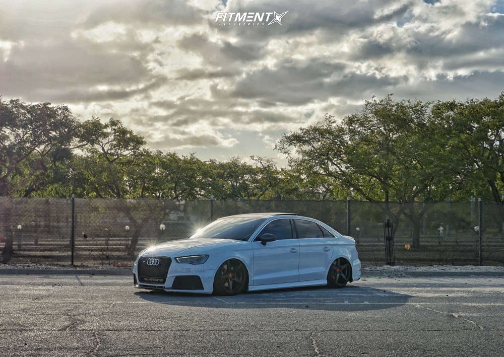 2016 Audi S3 Premium Plus with 19x9.5 Rotiform Wgr and Michelin 225x35 ...
