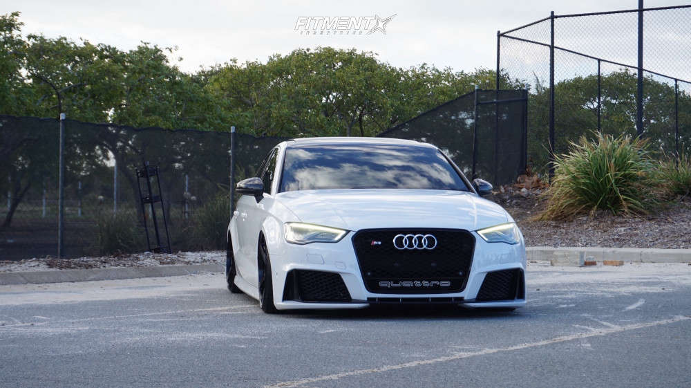 2016 Audi S3 Premium Plus with 19x9.5 Rotiform Wgr and Michelin 225x35 ...
