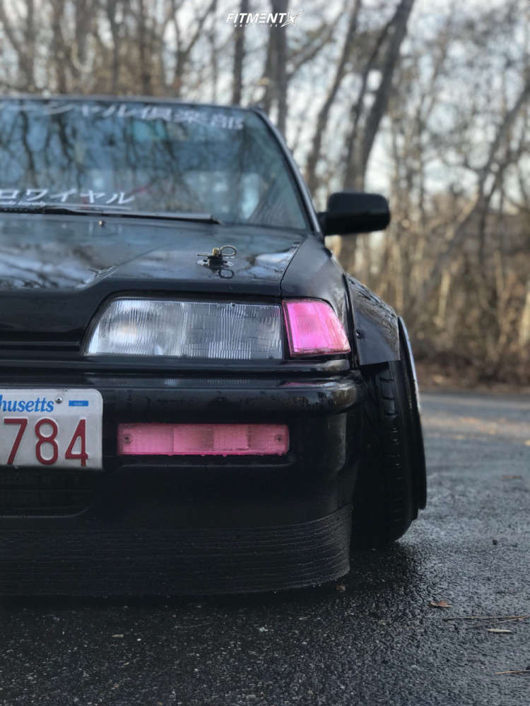 1991 Honda Civic DX with 15x10 Diamond Racing Smoothie and Toyo Tires ...