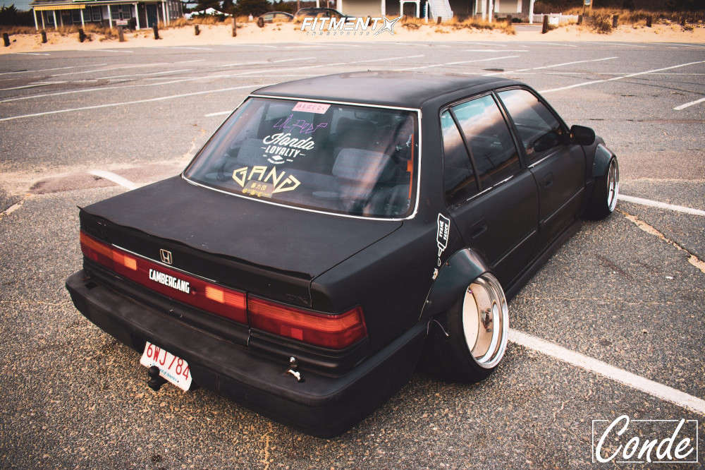 1991 Honda Civic DX with 15x10 Diamond Racing Smoothie and Toyo Tires ...