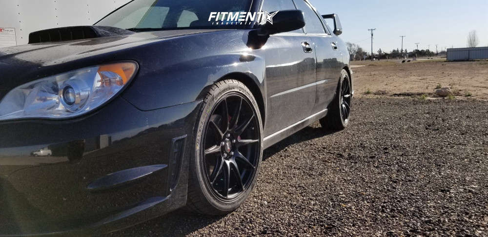 2007 Subaru Impreza WRX with 18x8 XXR 527 and Primewell 235x40 on Coilovers | 628212 | Fitment ...