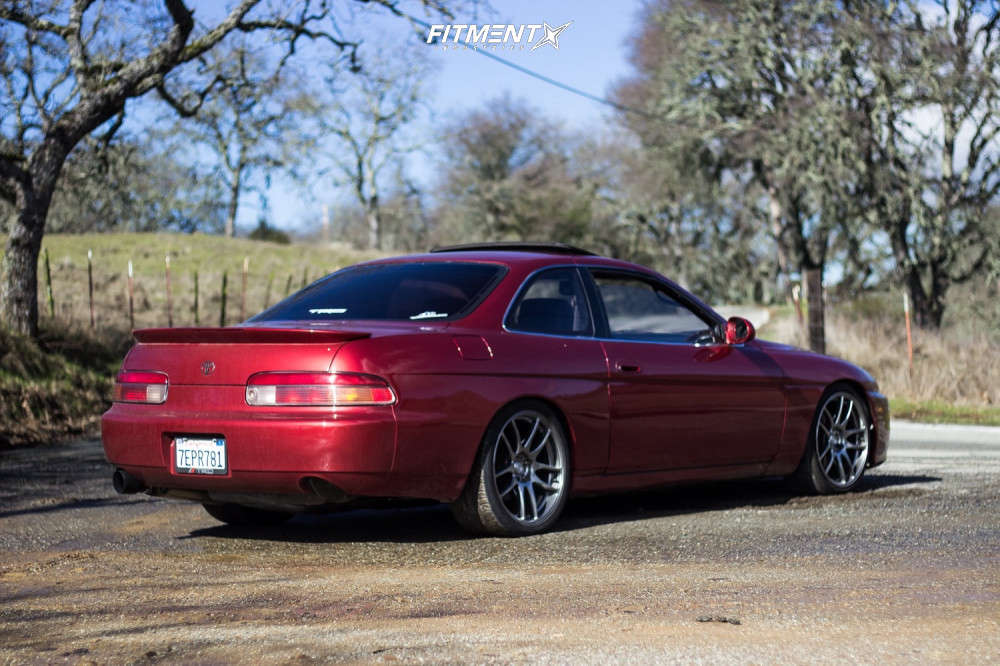 1993 Lexus SC300 Base with 18x9.5 ESR Sr08 and Pirelli 225x40 on ...