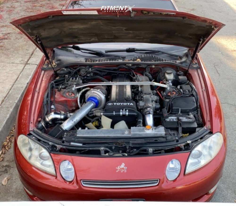 1993 Lexus SC300 Base with 18x9.5 ESR Sr08 and Pirelli 225x40 on ...