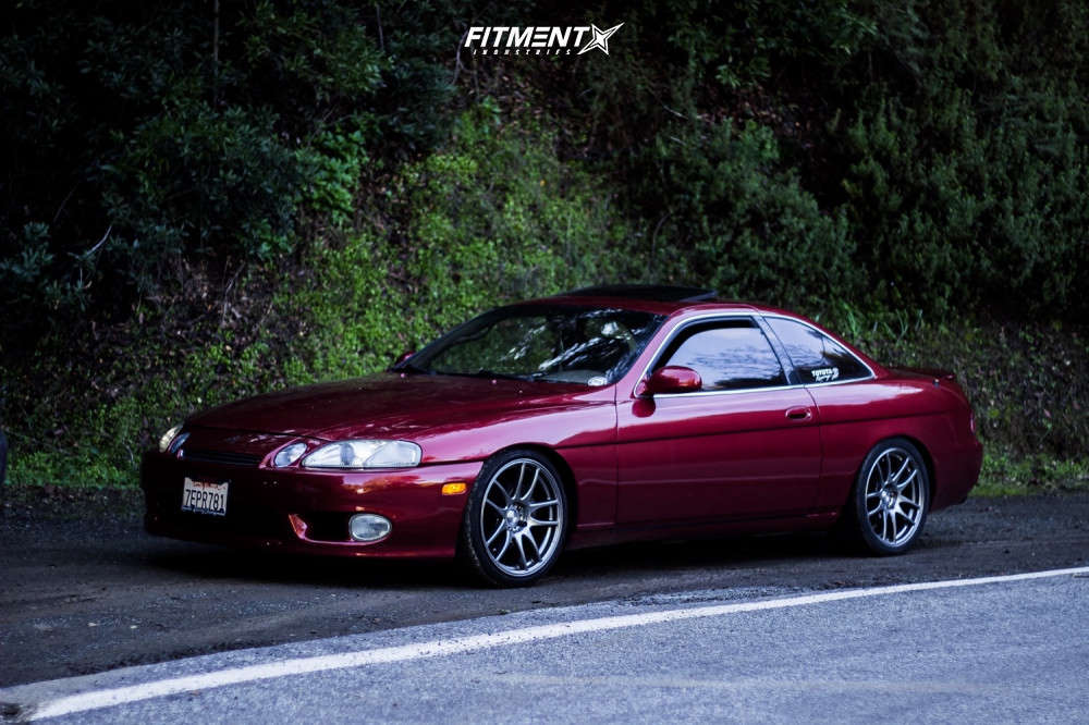 1993 Lexus SC300 Base with 18x9.5 ESR Sr08 and Pirelli 225x40 on ...