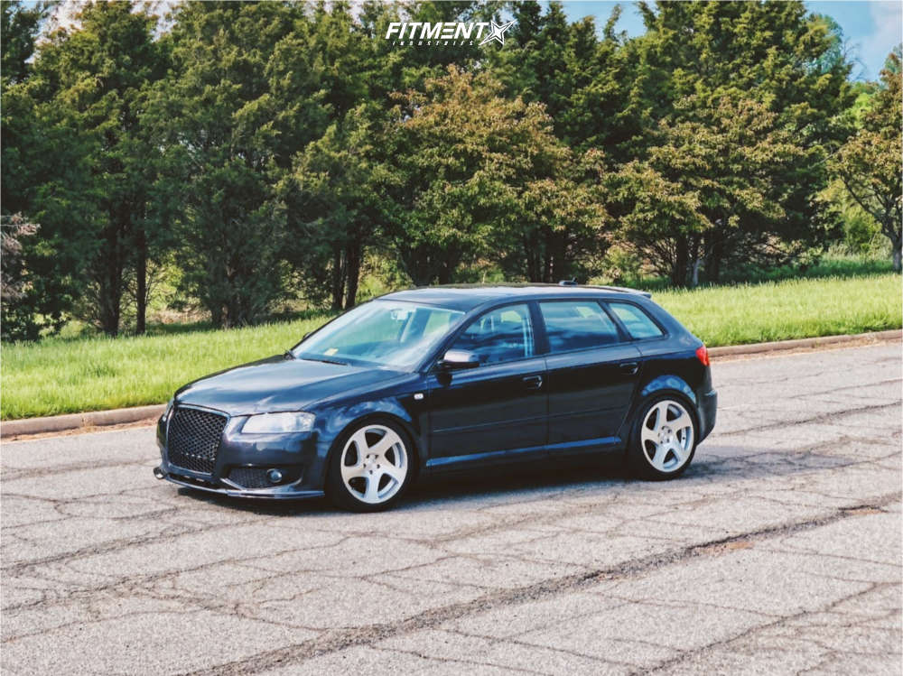 2006 Audi A3 Base with 18x8.5 Rotiform Tmb and BFGoodrich 225x40 on ...