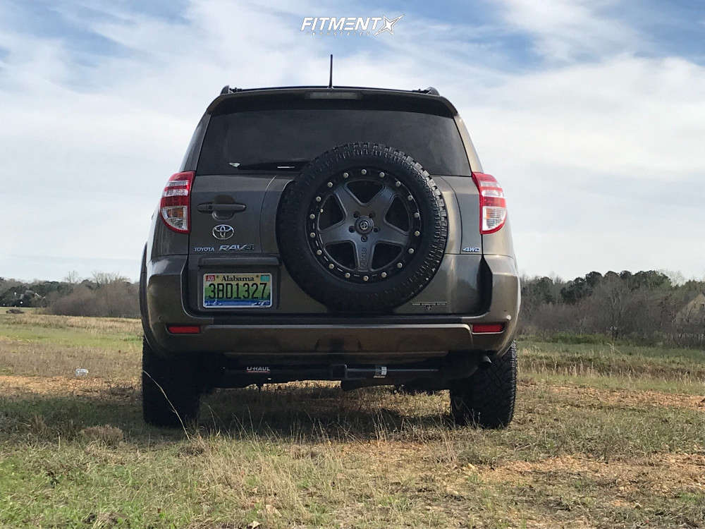 2010 Toyota RAV4 Limited with 18x8.5 American Racing ATX Ax194 and ...