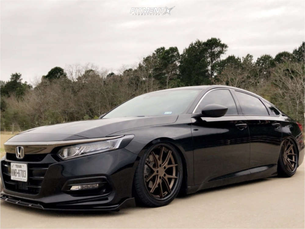 2018 Honda Accord Sport with 19x8.5 Ferrada FR2 and Lexani 245x35 on ...