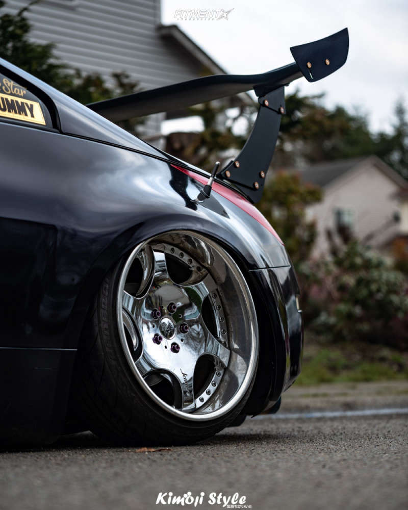 2003 Nissan 350Z Performance with 19x10.5 Weds Bazreia and Federal ...