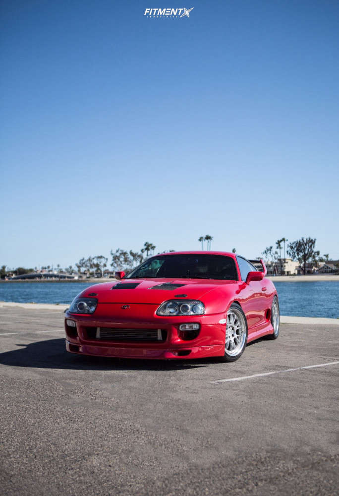 1995 Toyota Supra Base with 18x9.5 Work VS-TX and Yokohama 265x35 on ...