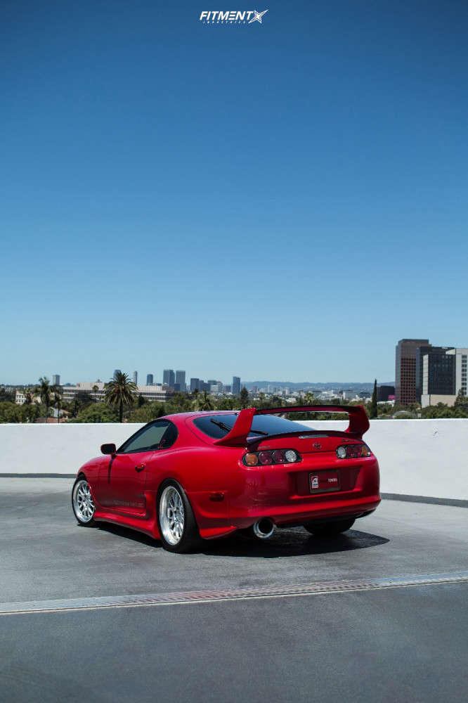 1995 Toyota Supra Base with 18x9.5 Work VS-TX and Yokohama 265x35 on ...
