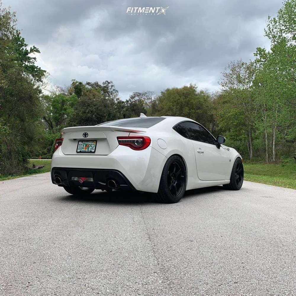 2017 Toyota 86 Base with 18x9.5 Rays Engineering 57DR and Falken 255x35 ...