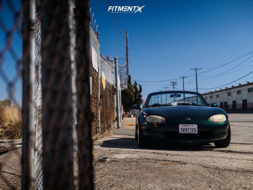 1999 Mazda MX-5 Miata Base with 15x8 MST Mt16 and Federal 205x50 on ...