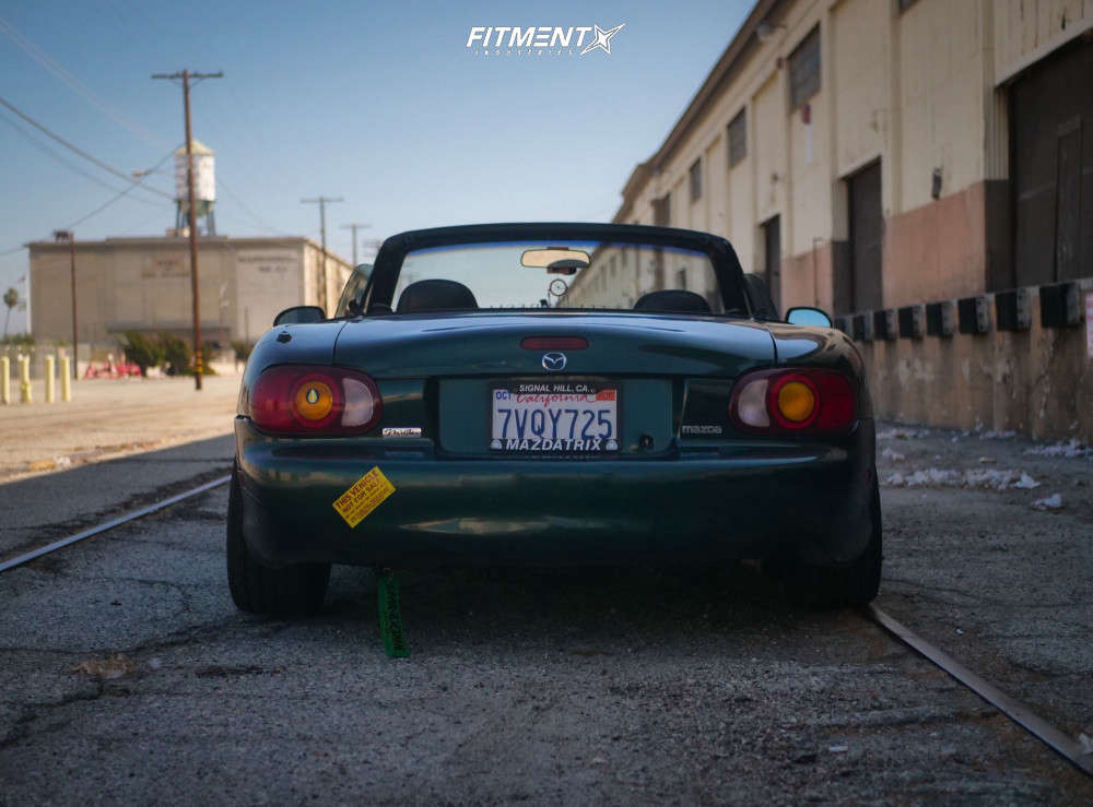 1999 Mazda MX-5 Miata Base with 15x8 MST Mt16 and Federal 205x50 on ...
