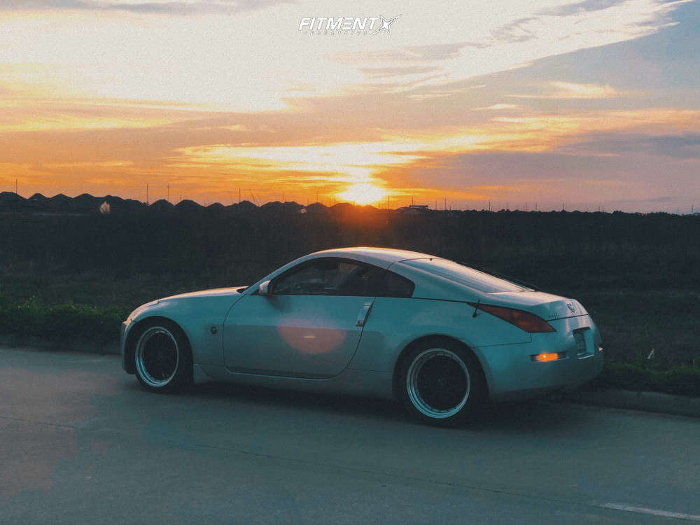 2003 Nissan 350Z Touring with 18x8 Versus VS243 and Firestone 225x50 on ...