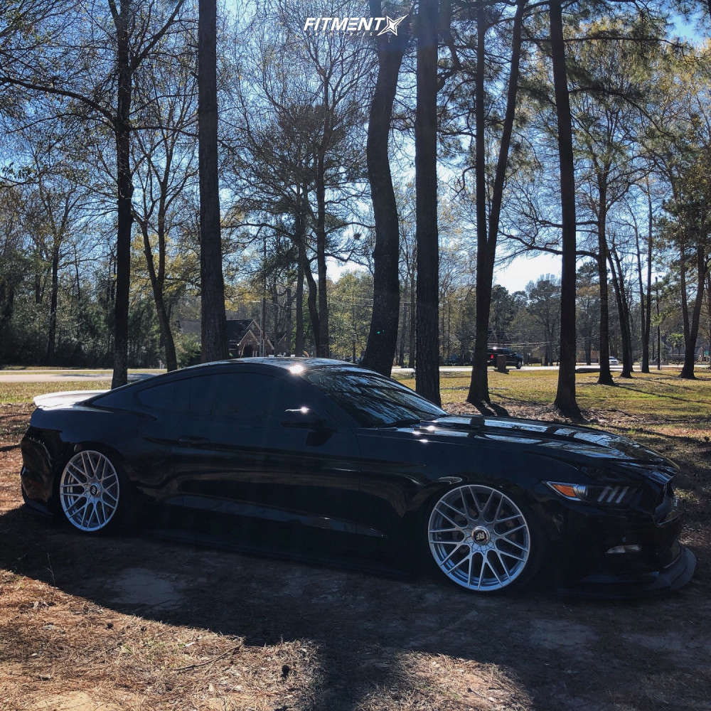 2016 Ford Mustang V6 with 20x10 Rotiform Rse and Toyo Tires 235x30 on ...