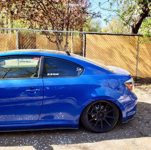 2006 Scion TC Base with 18x8 Focal F-04 and Continental 225x40 on ...