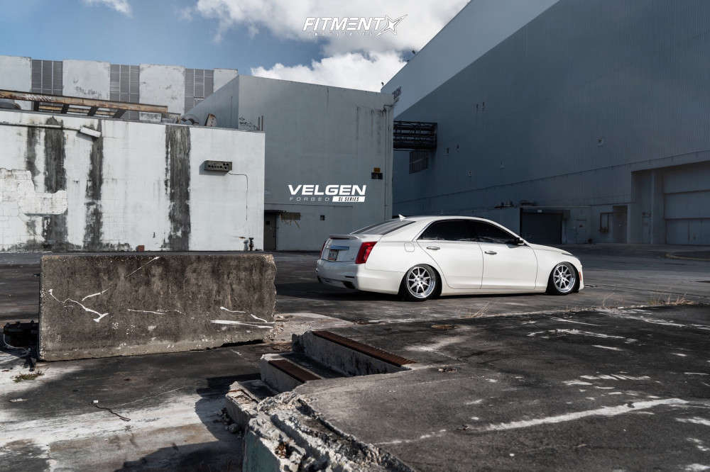 2016 Cadillac CTS Vsport Premium with 19x9 Velgen Sl-9 and Hankook ...