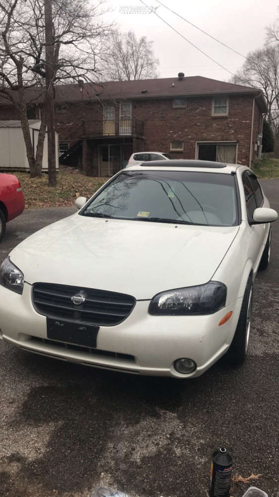 2000 Nissan Maxima SE with 18x8 TSW Mirabeau and Continental 225x40 on ...