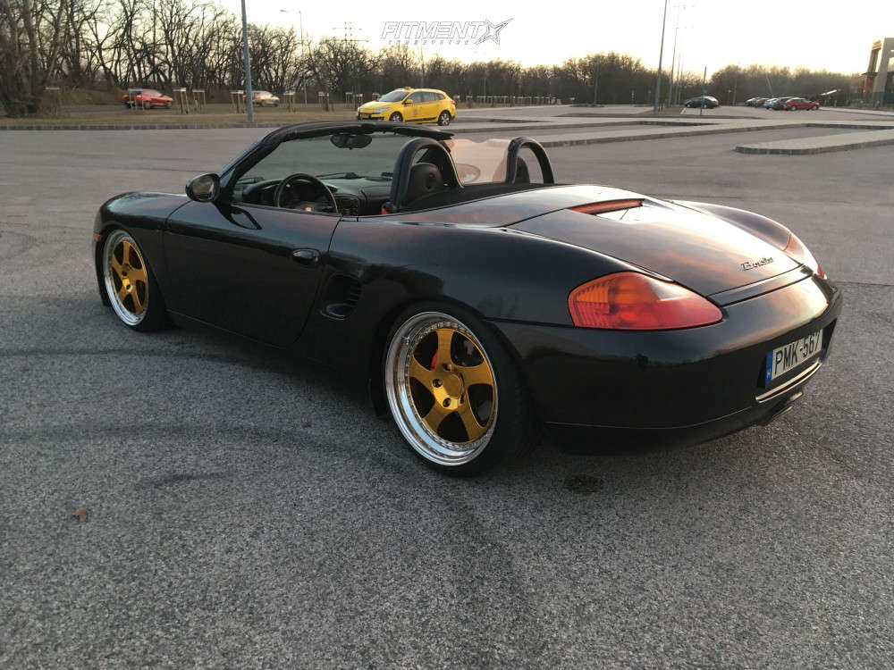 1998 Porsche Boxster Base with 19x8.5 Rotiform Tmb and Hankook 215x35 ...
