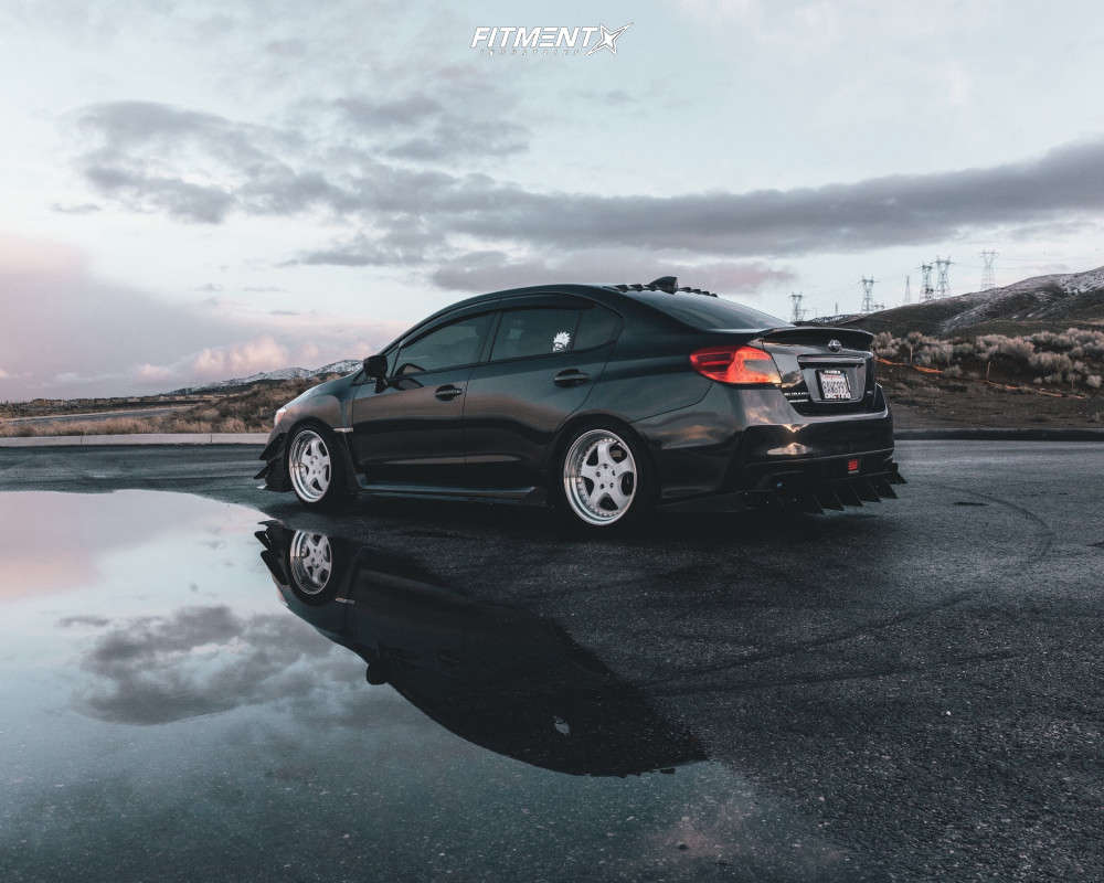 2018 Subaru WRX Base with 18x9.5 ESR Sr06 and Thunderer 225x45 on ...