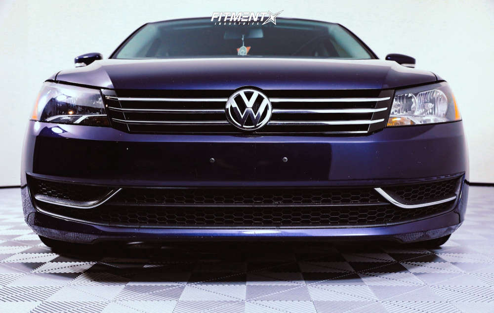 2015 Volkswagen Passat Wolfsburg Edition with 19x8.5 Alzor 084 and ...