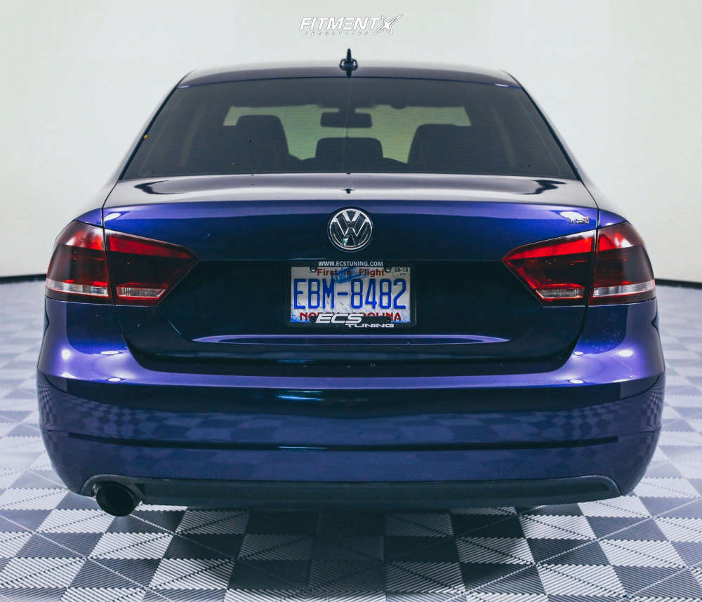 2015 Volkswagen Passat Wolfsburg Edition with 19x8.5 Alzor 084 and ...