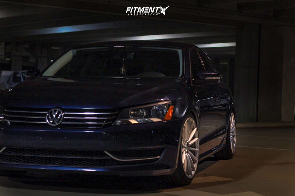 2015 Volkswagen Passat Wolfsburg Edition with 19x8.5 Alzor 084 and ...