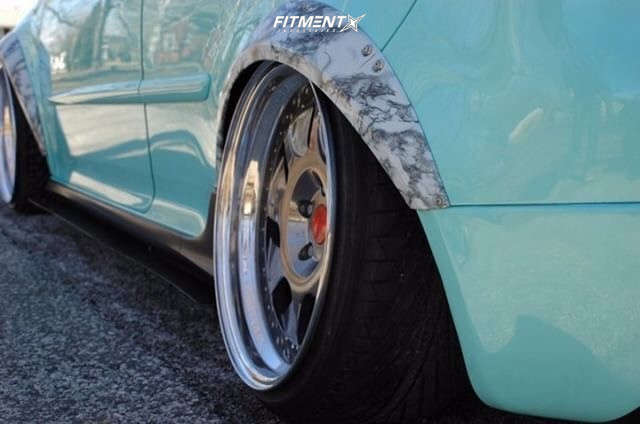 2007 Volkswagen GTI Base with 18x11 Rotiform BWE and Nankang 215x35 on ...