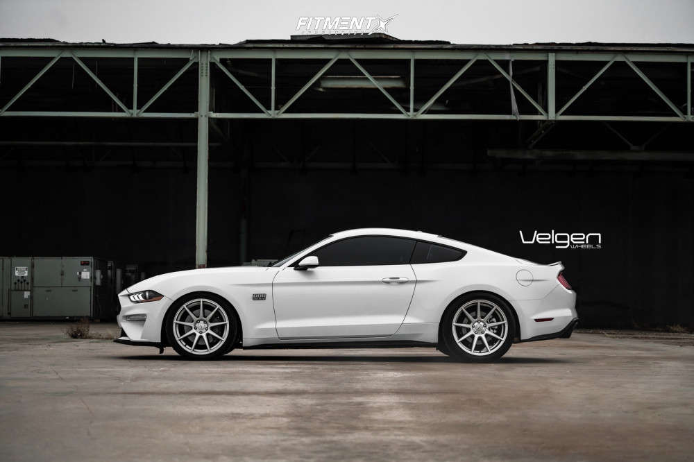 2019 Ford Mustang GT with 20x9 Velgen Vmb9 and Nitto 275x25 on Lowering Springs | 633349 ...