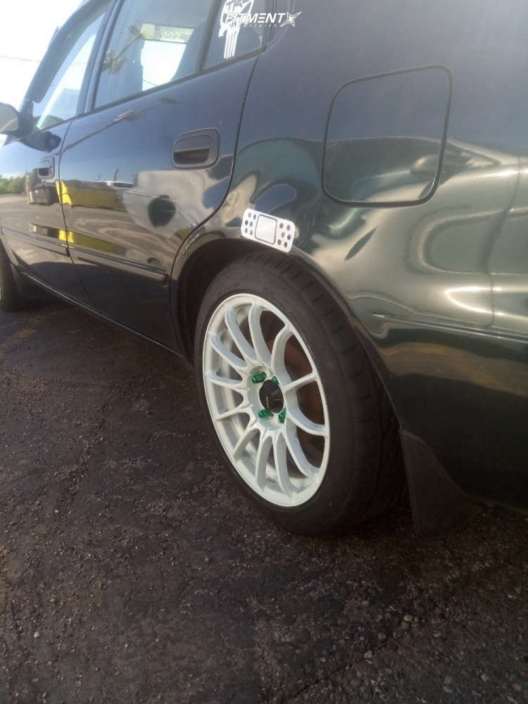 1999 Toyota Corolla CE with 15x7 Konig Dial In and Toyo Tires 195x55 on ...