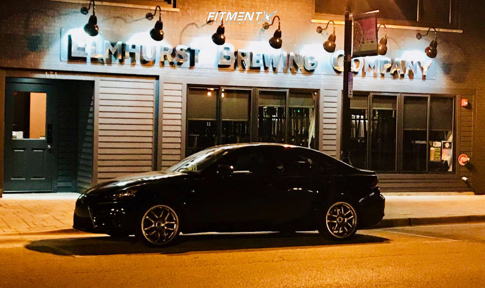 2016 Lexus IS300 F Sport with 19x8 Rays Engineering and Falken 235x35 ...