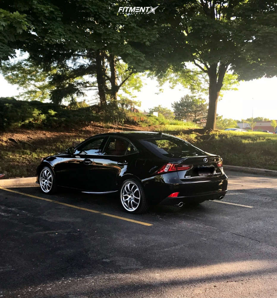 2016 Lexus IS300 F Sport with 19x8 Rays Engineering and Falken 235x35 ...