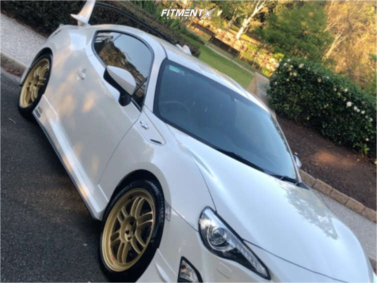 2015 Toyota 86 Base with 18x8.5 Enkei RPF1 and Pirelli 255x30 on ...