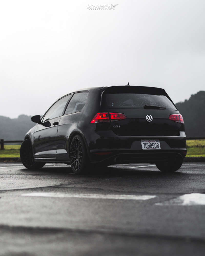 2016 Volkswagen GTI SE with 18x9.5 Rotiform Blq and Toyo Tires 255x35 ...
