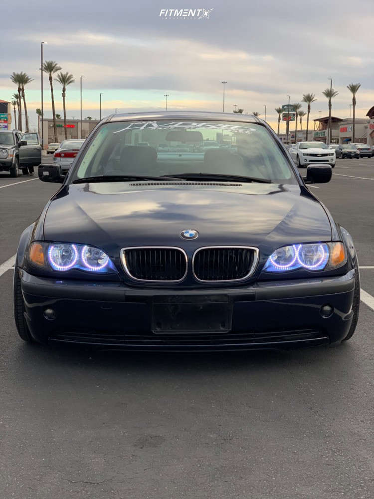 2002 BMW 325i Base with 18x9.5 ESR SR04 and Kumho 225x40 on Air ...