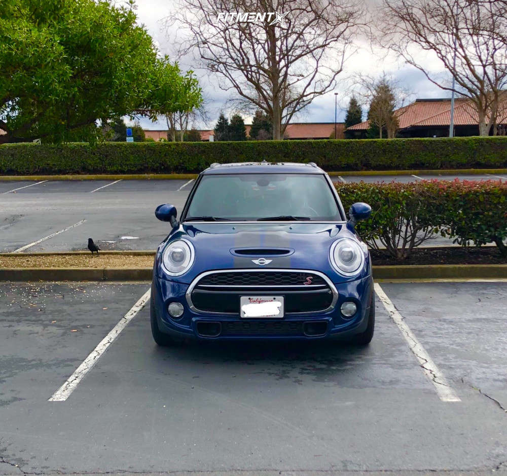 2018 Mini Cooper S with 18x8.5 Konig Hypergram and Nitto 215x40 on ...