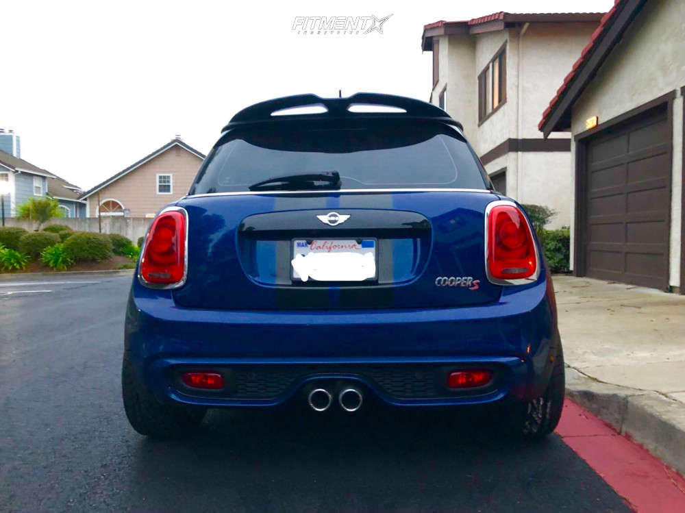 2018 Mini Cooper S with 18x8.5 Konig Hypergram and Nitto 215x40 on ...