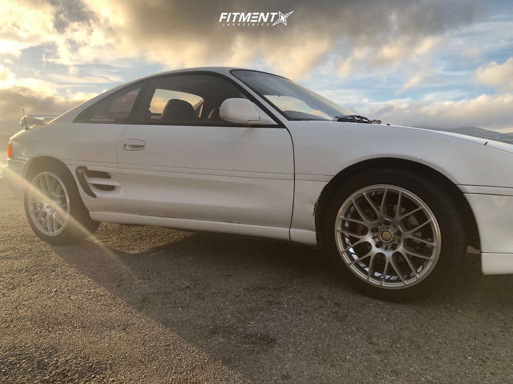 1995 Toyota MR2 Base with 17x8 Volk F-Zero Winings and Yokohama 215x45 ...