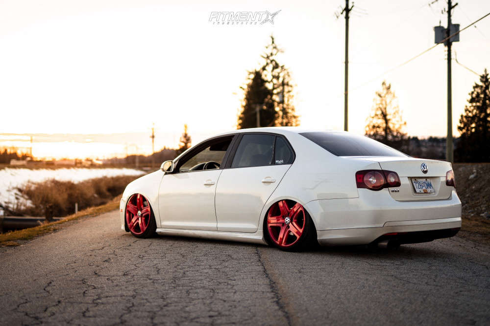 2008 Volkswagen Jetta GLI with 19x9 OEM Wheels Atheo and Nitto 215x35 ...