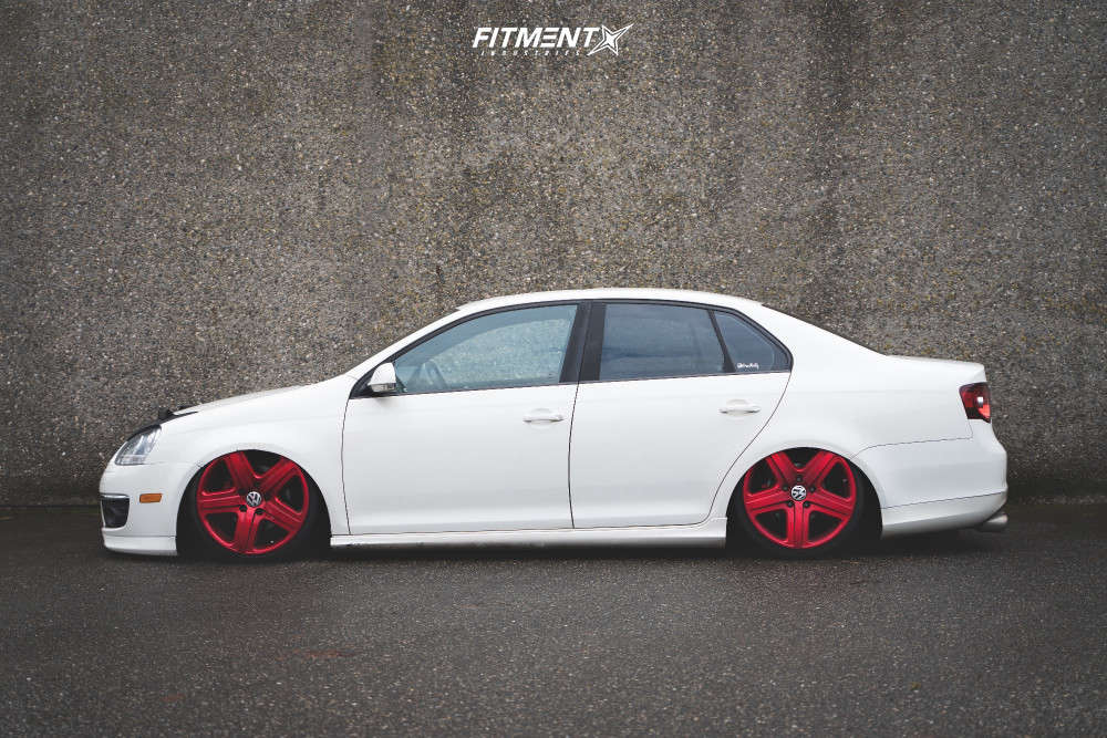 2008 Volkswagen Jetta GLI with 19x9 OEM Wheels Atheo and Nitto 215x35 ...