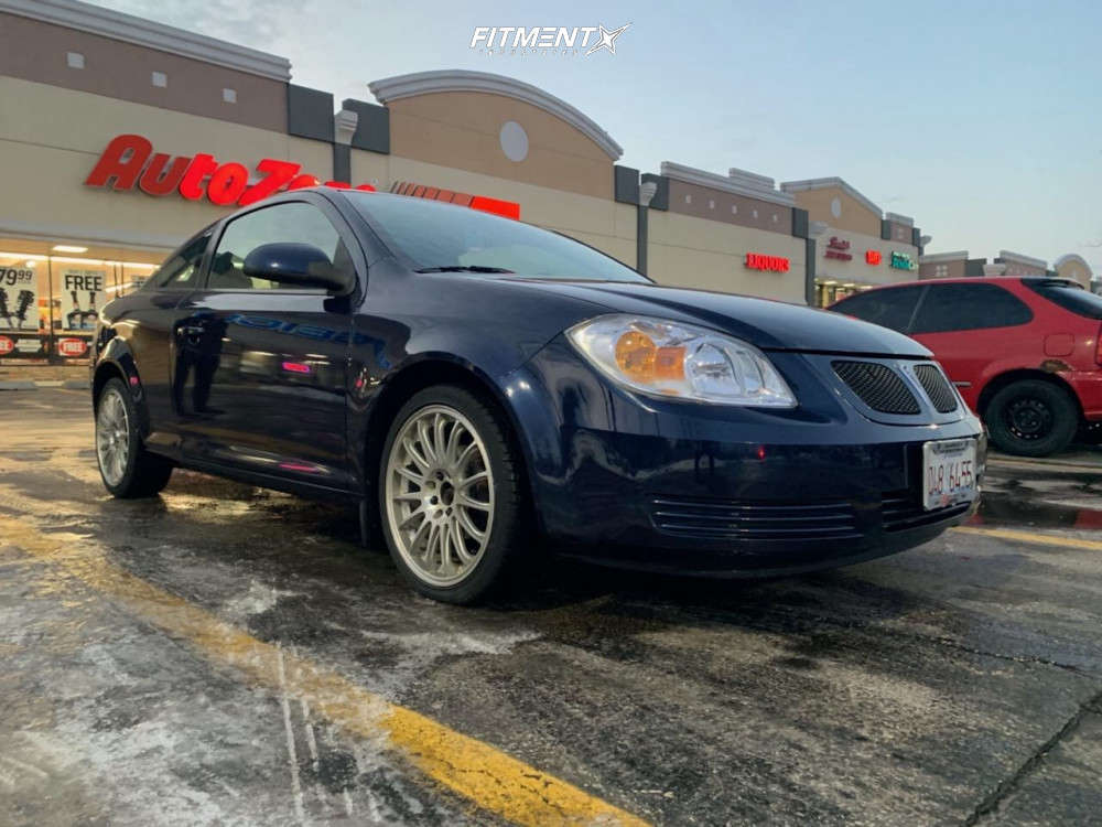 2008 Chevrolet Cobalt Base with 17x7 Enkei GF1 and Kenda 205x40 on ...