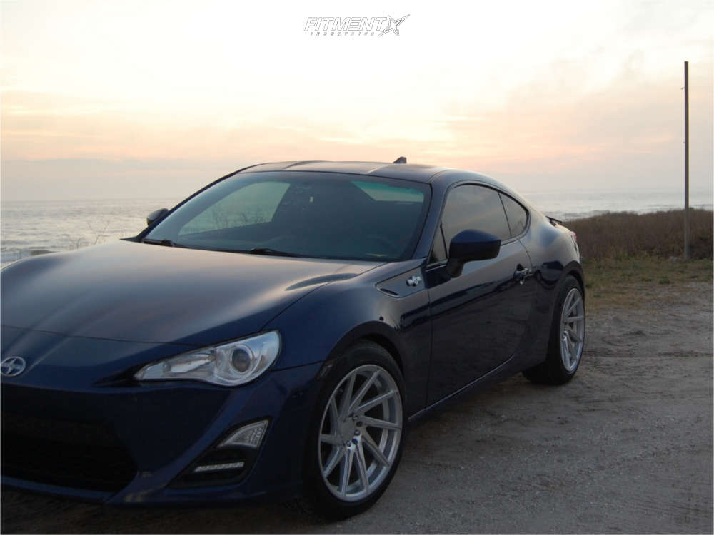 2016 Scion FR-S Base with 18x9.5 F1R F29 and Vercelli 245x45 on Stock ...
